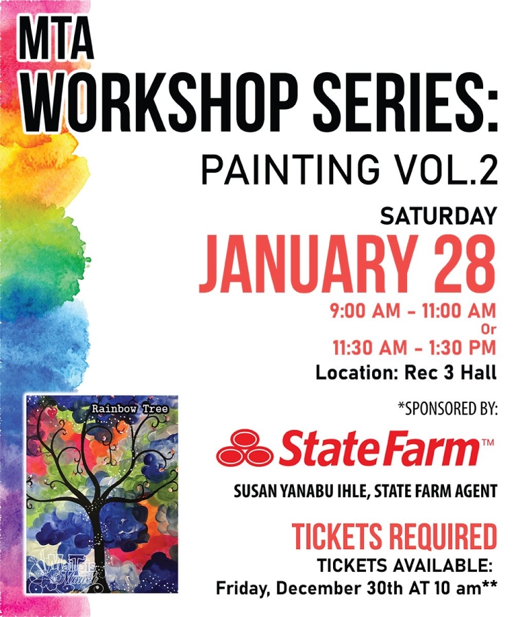 MTA WORKSHOP SERIES: Painting Vol.2 | Mililani Town Association ...